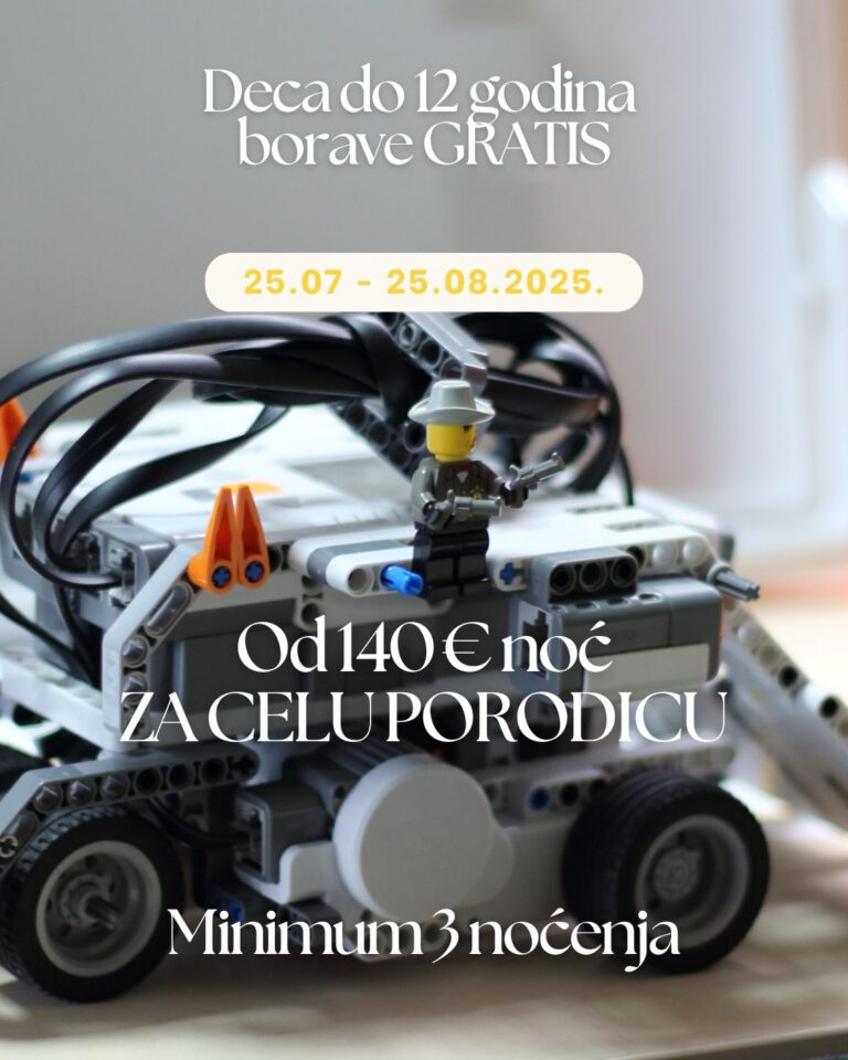 Paket sa LEGO radionicom robotike - Queen of Zlatibor